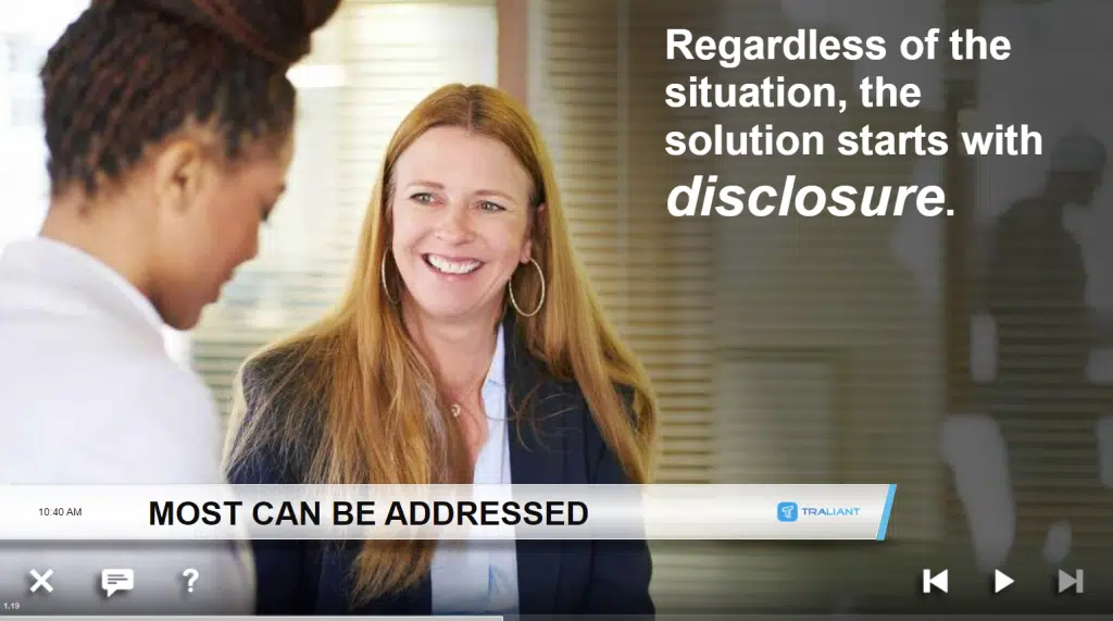 Avoiding Conflicts of Interest Training