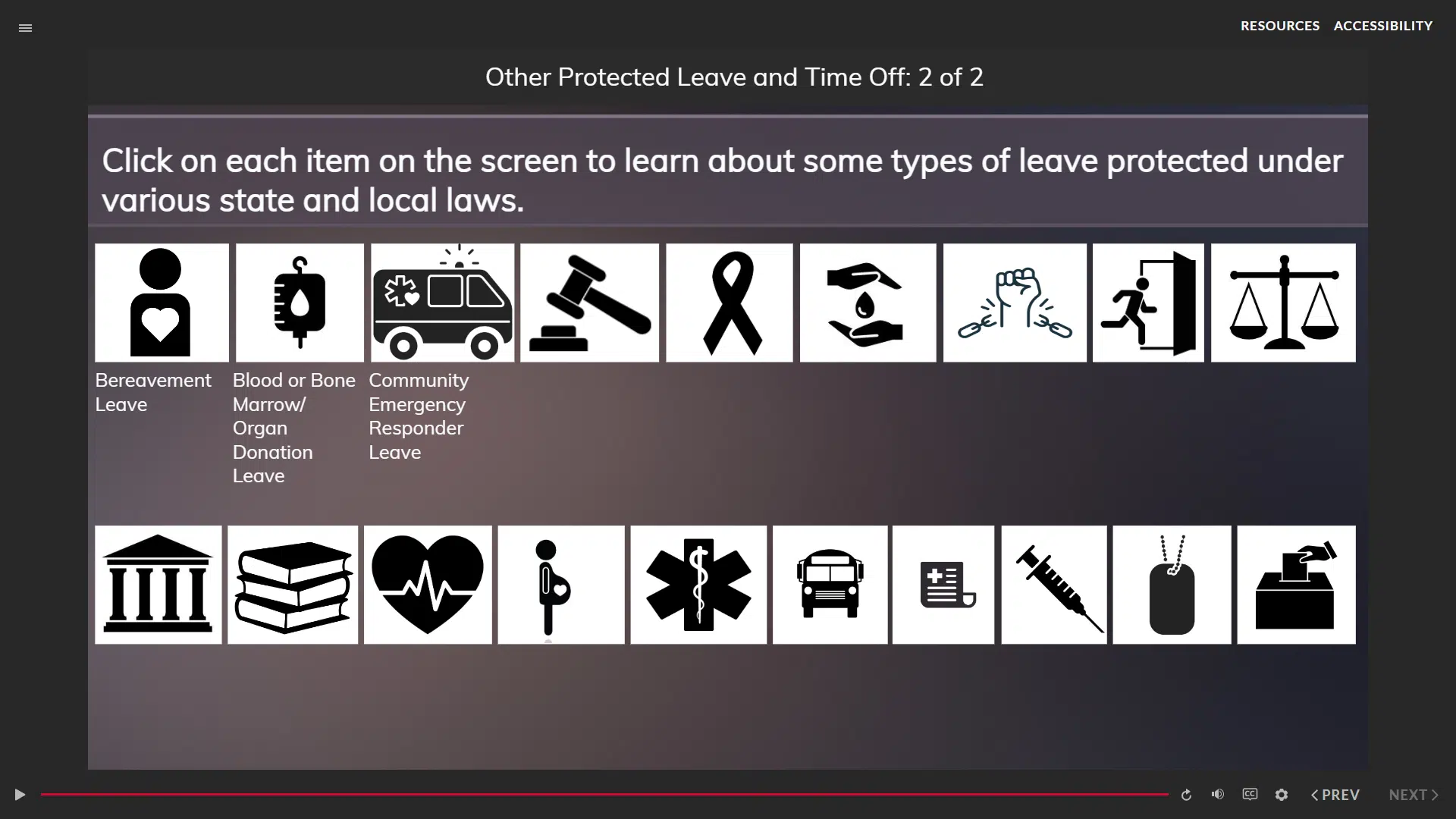 Family Medical Leave Act (FMLA)