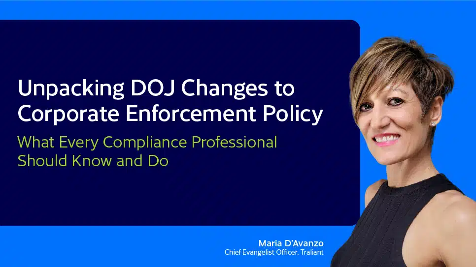 Unpacking DOJ Changes to Corporate Enforcement Policy: What Every ...