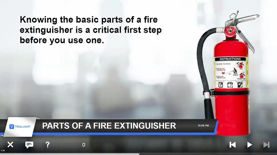 Fire Extinguisher Safety | Traliant
