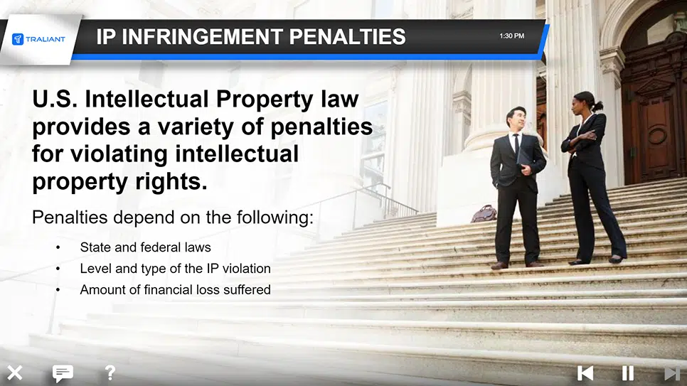 Protecting Intellectual Property Training